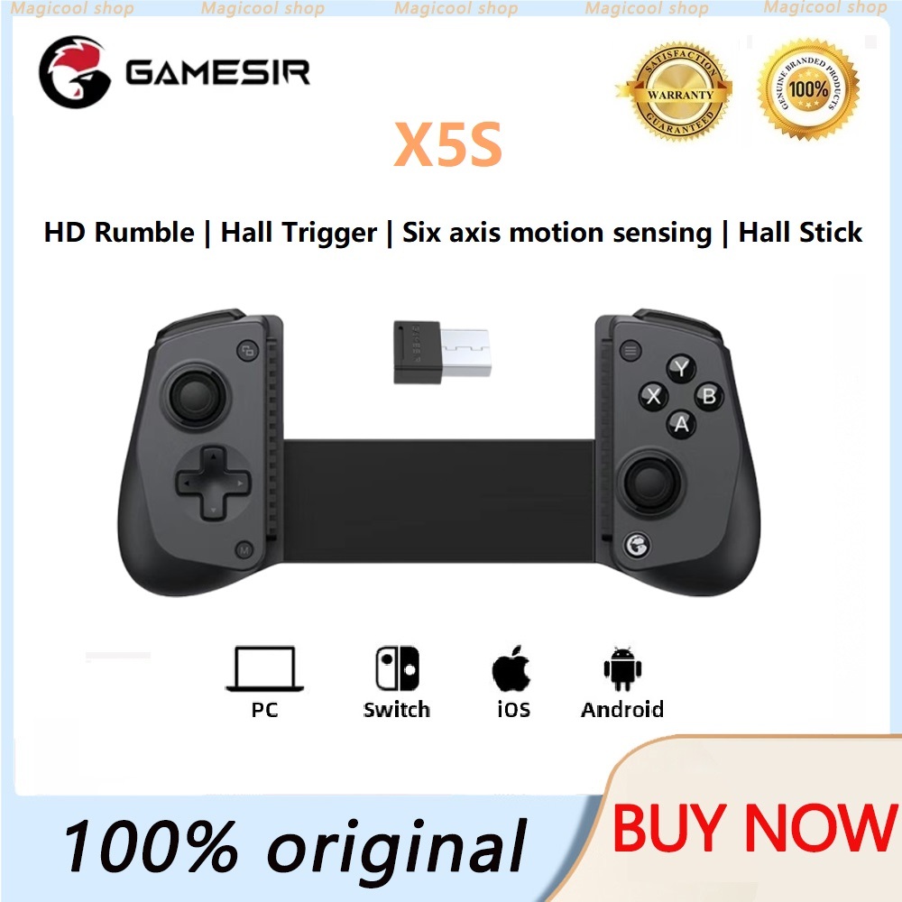 Jual Gamesir X5s Wireless Stretching Handle HD Vibration Sensory Hall Joystick Hall Trigger ...