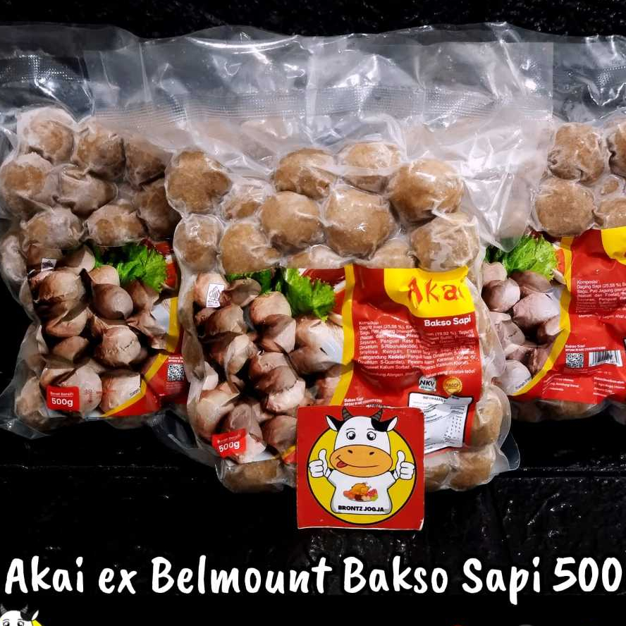 Jual AKAI BAKSO SAPI 500GR - FROZEN FOOD - BRONTZ JOGJA | Shopee Indonesia