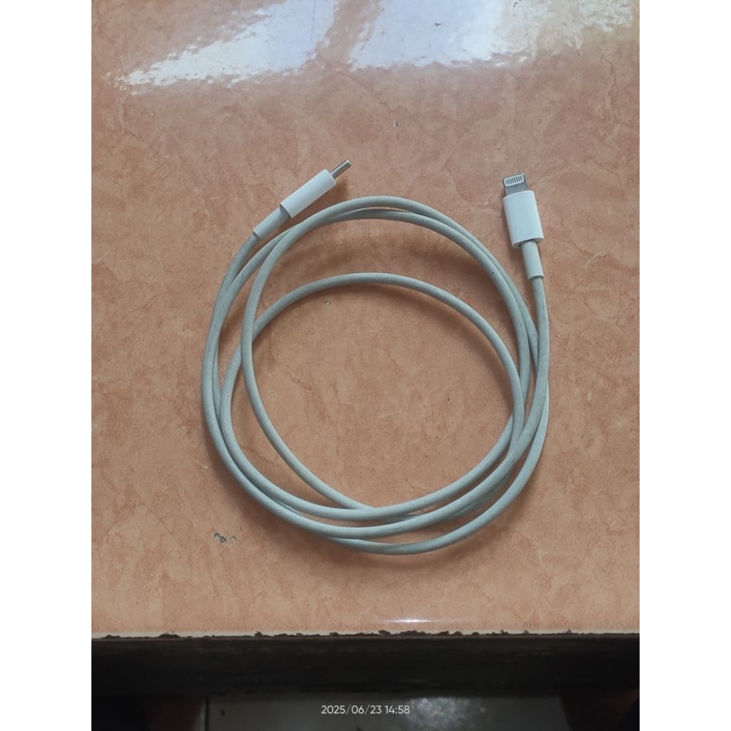 Jual Kabel data iPhone original type-c to lightning copotan IP 13 ...