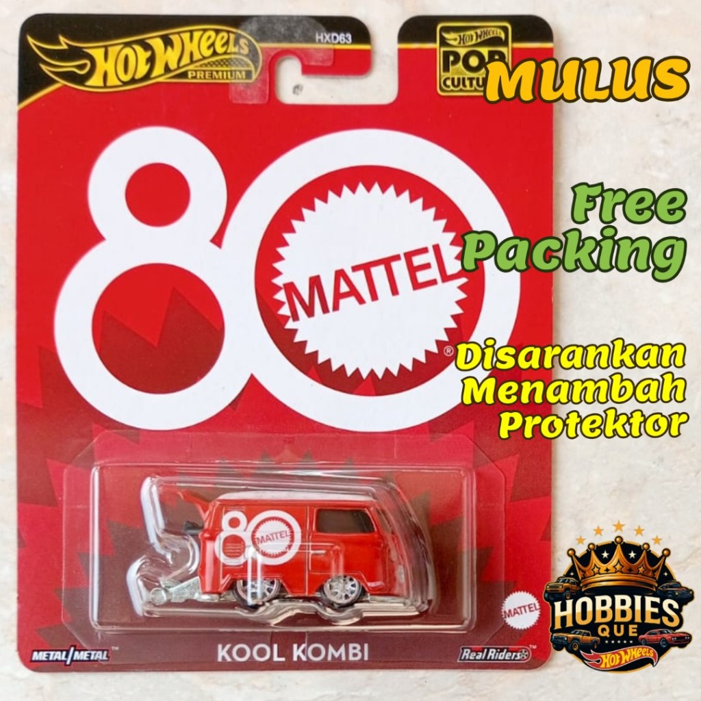 Jual Hot Wheels Pop Culture (2025 Mix 1) Kool Kombi Mattel 80th ...
