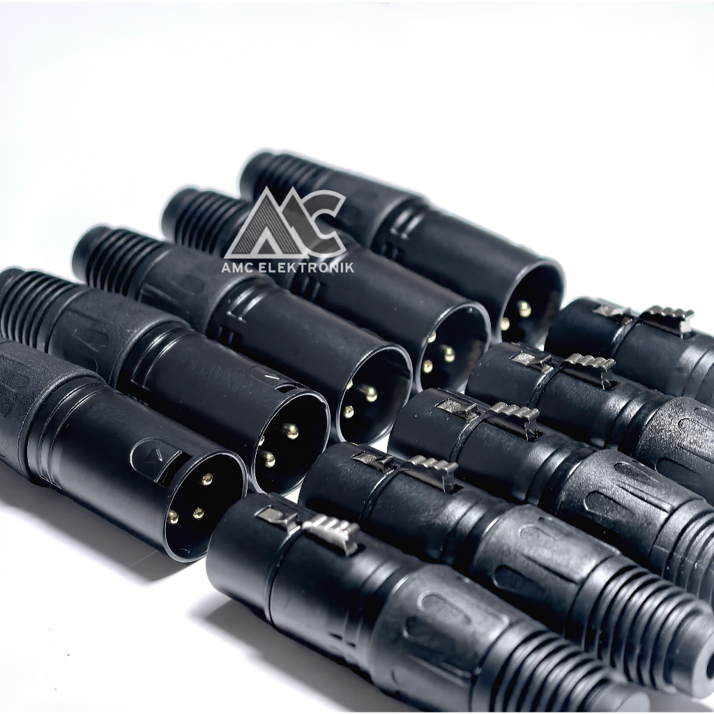 Jual JACK CANON XLR MALE FEMALE SOUNDMAX SM-3MX & SM-3FX ( PER 1 2 5 ...