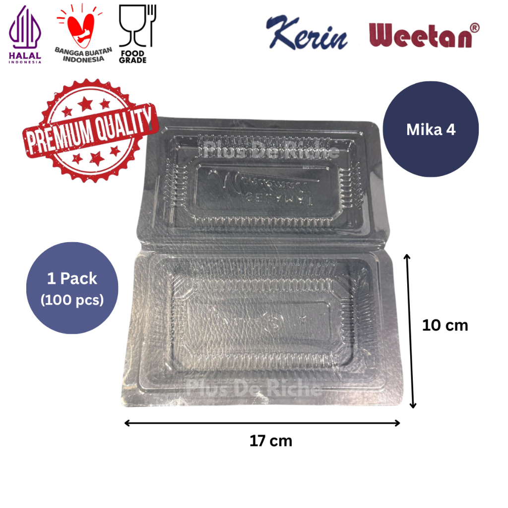 Jual Mika 4a (isi +/- 100 pcs) - Mika kue -Mika Nasi - Mika Kerin ...