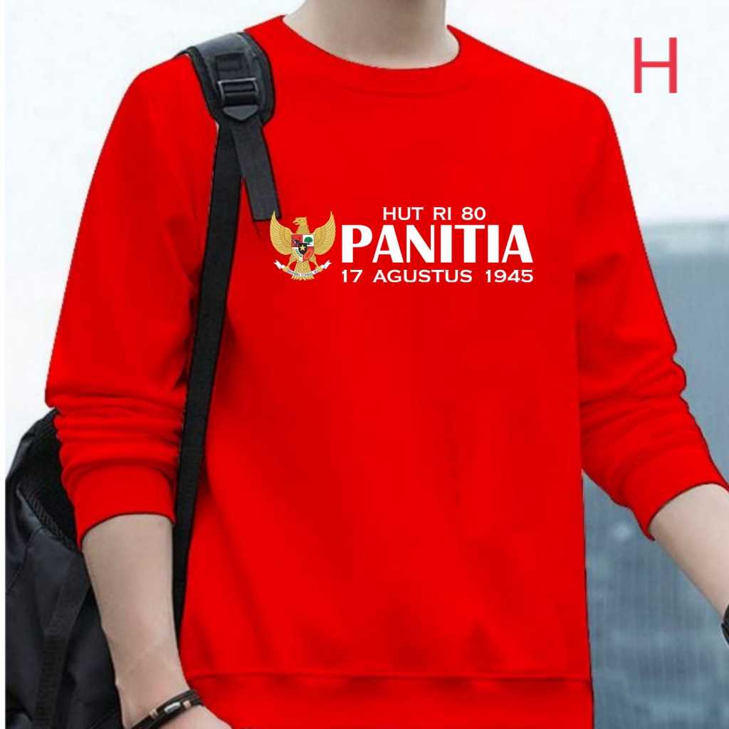 Jual Kaos 17 Agustus Pria Lengan Panjang Hut RI Kemerdekaan Indonesia | Shopee Indonesia