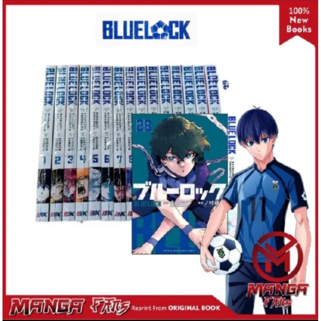 Jual komik manga Blue Lock ( English/Indonesian) vol1-36 | Shopee Indonesia