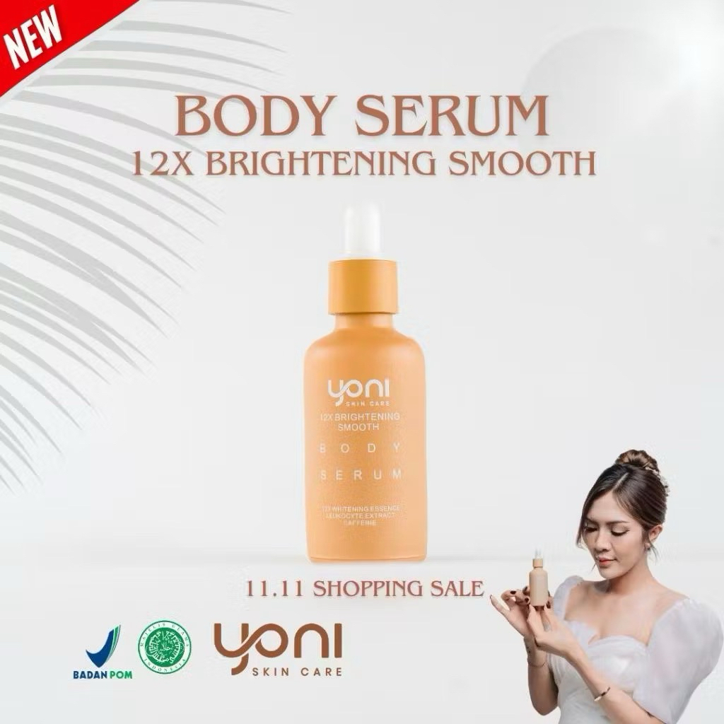 Jual ( READY ) BODY SERUM 12x BRIGHTENING SMOOTH YONI SKIN CARE ...