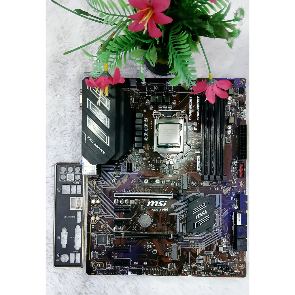 Jual Intel i5 9400F 6 Core Gen 9 LGA 1151 + MSI Z390 A Pro Support i7 i9 Render Grafis | Shopee ...