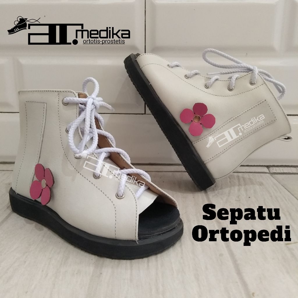 Jual Sepatu Kesehatan Ortopedi Koreksi Kaki Datar Flat Foot | Shopee ...