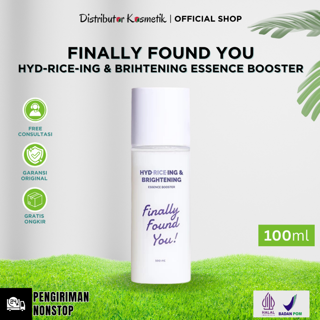 Jual [ AGEN RESMI ] Finally Found You! HYDRICEING & BRIGHTENING Essence Booster 100ml - Toner ...
