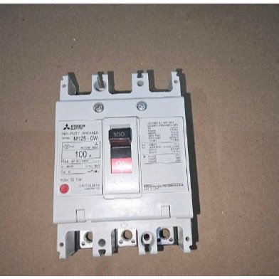 Jual MITSUBISHI NF125-CW 100A 3P MCCB MITSUBISHI 100A 3P NF125CW 18kA | Shopee Indonesia