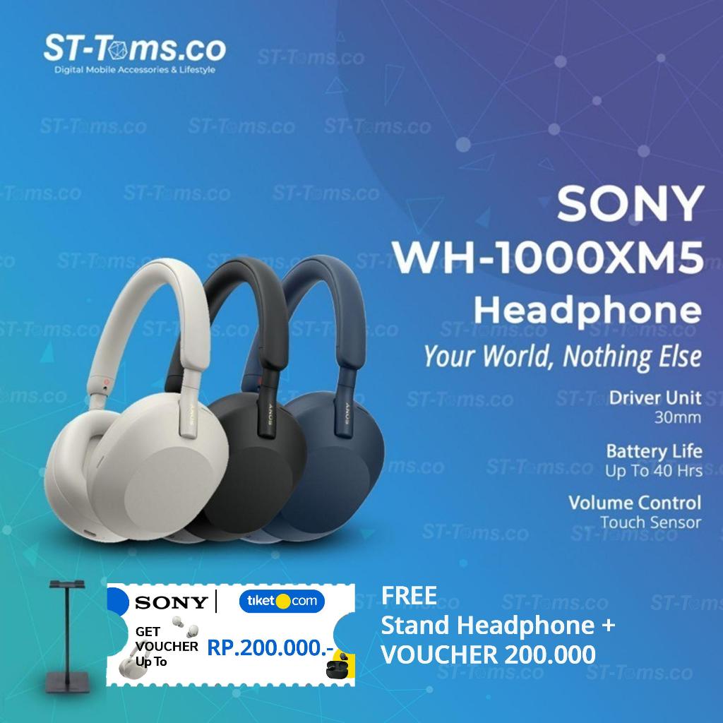 Jual Sony WH1000XM5 WH-1000XM5 / WH-1000 XM5 Headphone Wireless Active ...