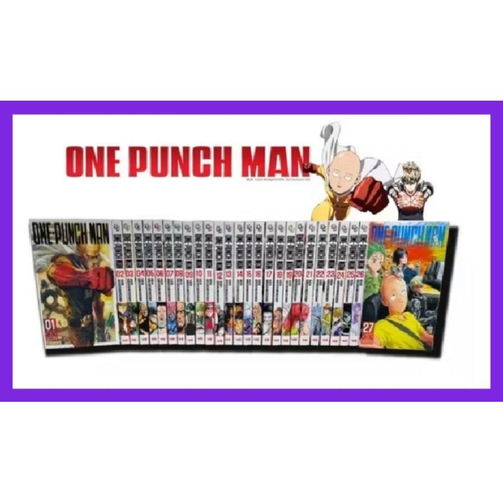 Jual komik One-punch man vol 1-30 ( English) | Shopee Indonesia