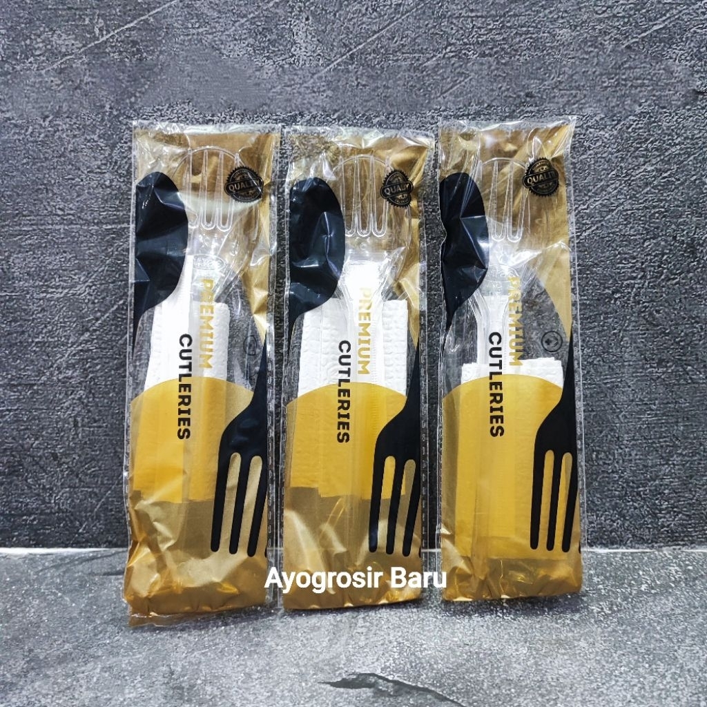 Jual Sendok Garpu BENING Tisue Set isi 50 pcs | Shopee Indonesia