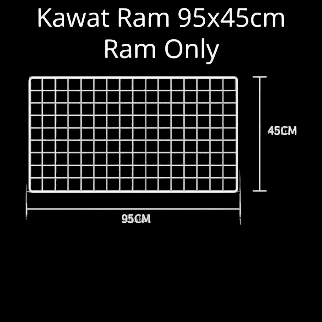Jual Jaring ram besi gantungan aksesoris ukuran 45x95cm | Shopee Indonesia