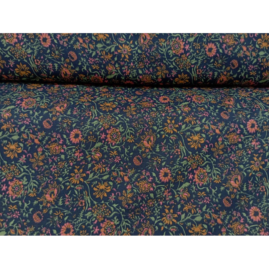 Jual Bahan Kian Katun Poplin Garment Motip Bunga | Shopee Indonesia
