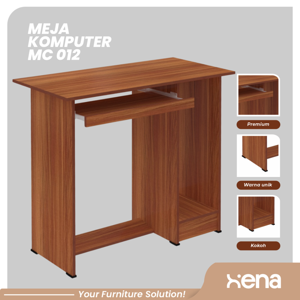 Jual Xena Meja Komputer Minimalis / Meja Gaming / Meja Kerja / Meja PC ...