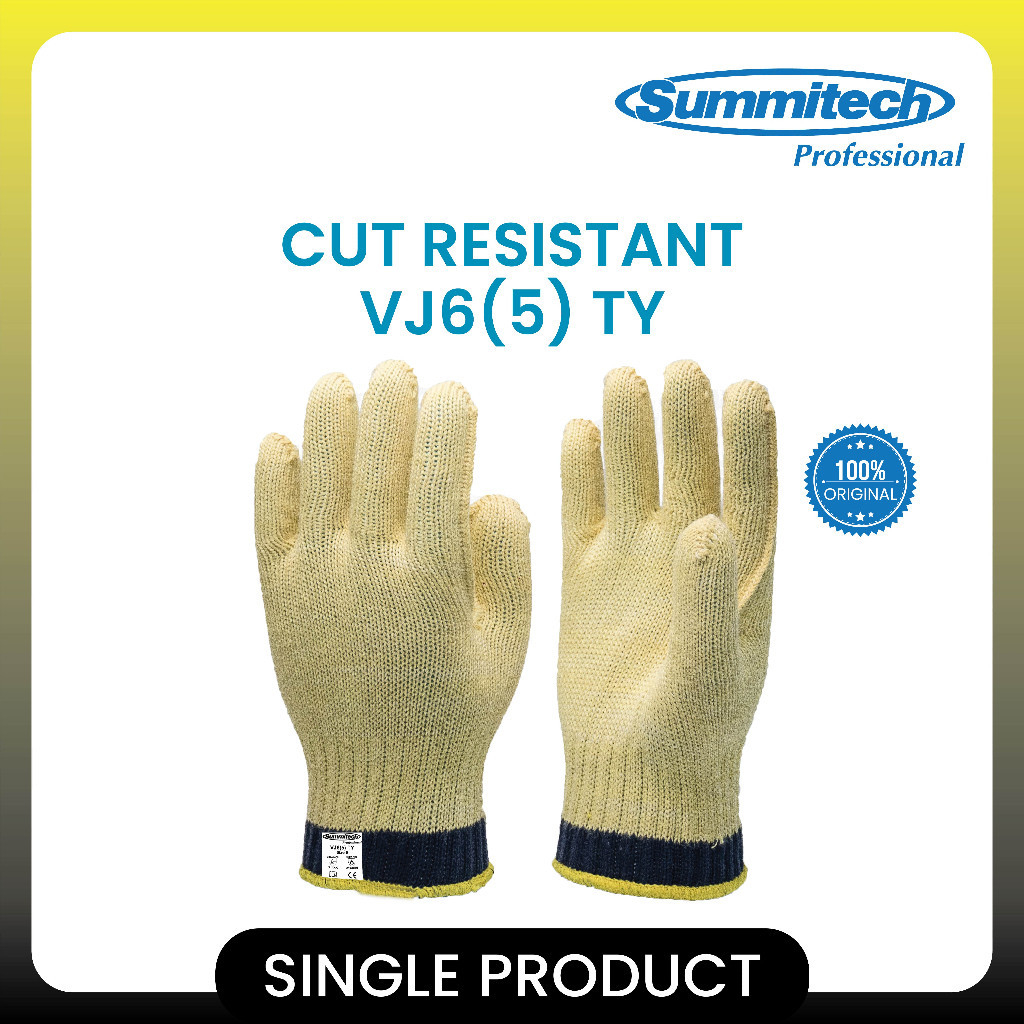 Jual Sarung Tangan Anti Benda Tajam Summitech - VJ6(5)TY | Shopee Indonesia