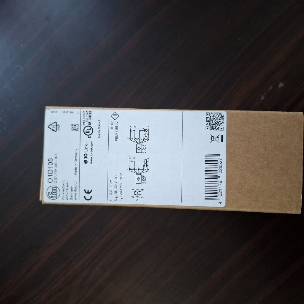 Jual IFM O1D105 01DLF3KG/IO-LINK Distance Sensor | Shopee Indonesia