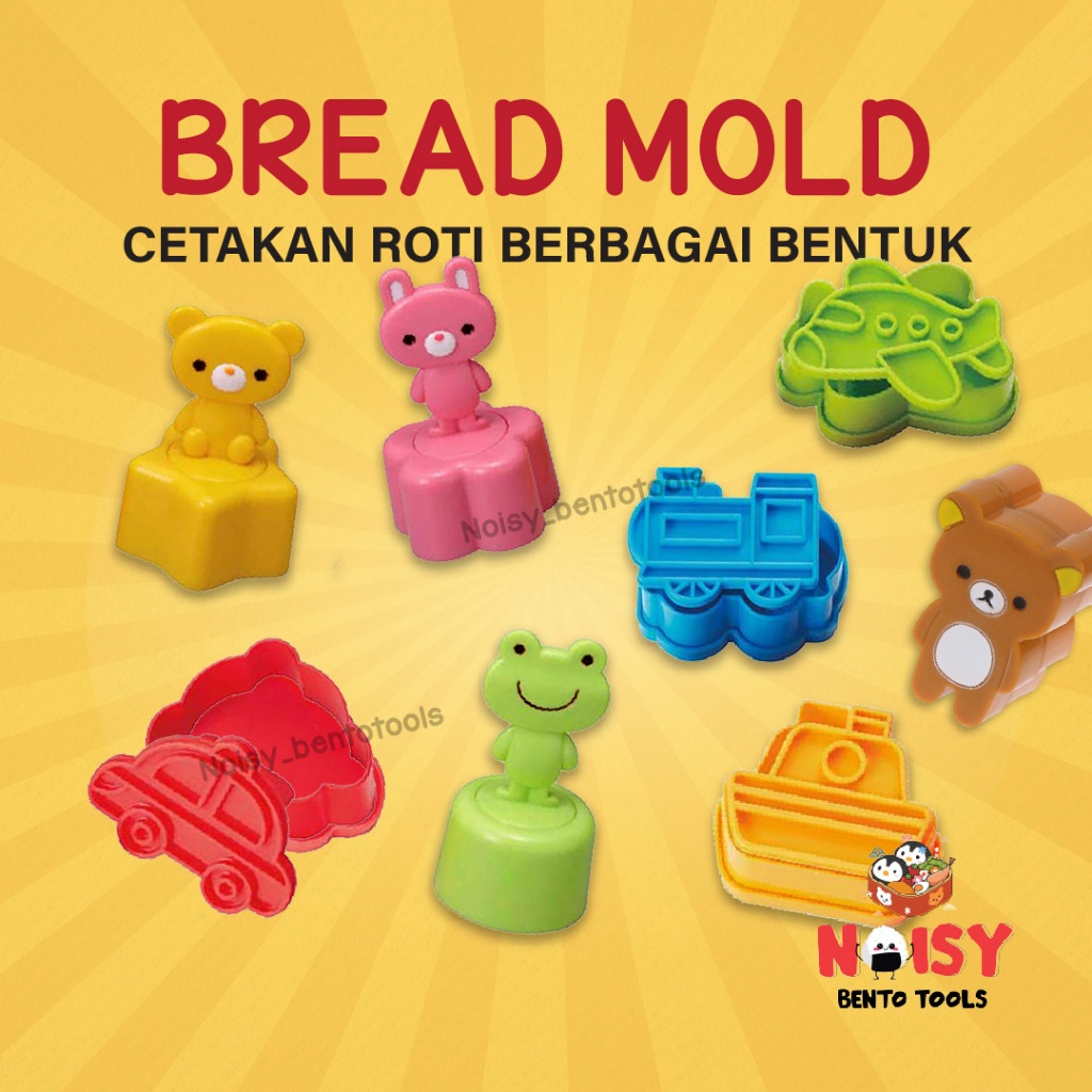 Jual BREAD MOLD | CETAKAN ROTI SANDWICH BERBAGAI KARAKTER | Shopee ...
