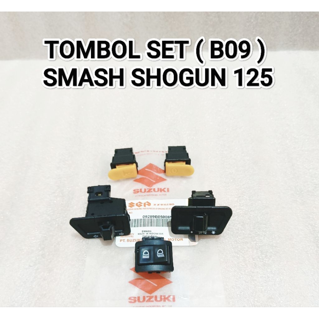 Jual TOMBOL SET ( B09 ) SMASH LAMA SMASH NEW SMASH TITAN SHOGUN 125 SP ...