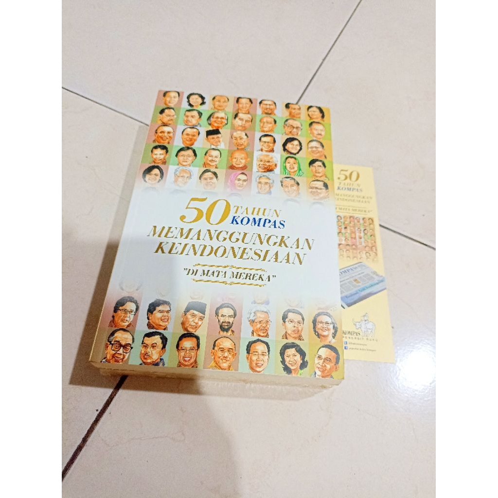 Jual OBRAL BUKU MURAH ORIGINAL / BUKU MEMOAR / 50 TAHUN KOMPAS ...