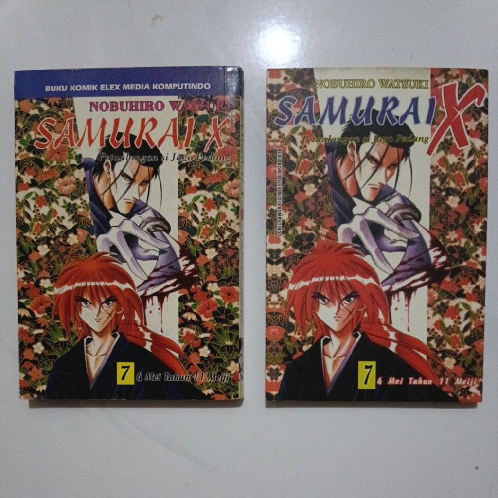 Jual komik samurai x rurouni kenshin , nobuhiro watsuki vol 7 bekas | Shopee Indonesia
