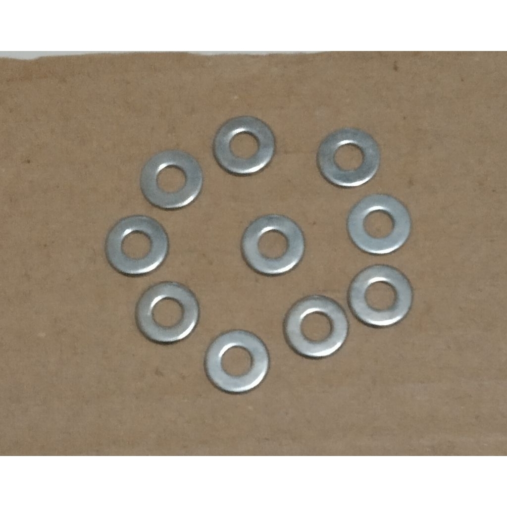 Jual Ring plat besi galvanis M4 X 10mm harga per 10 pcs | Shopee Indonesia