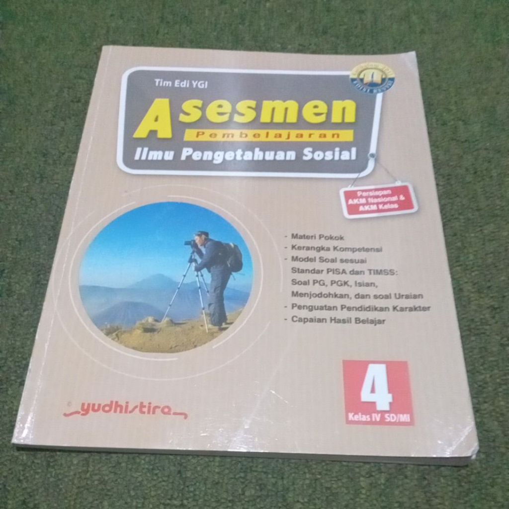 Jual BUKU PELAJARAN IPS KELAS 4 SD/MI ASESSMEN PEMBELAJARAN ILMU PENGETAHUAN TIM EDI YGI ...