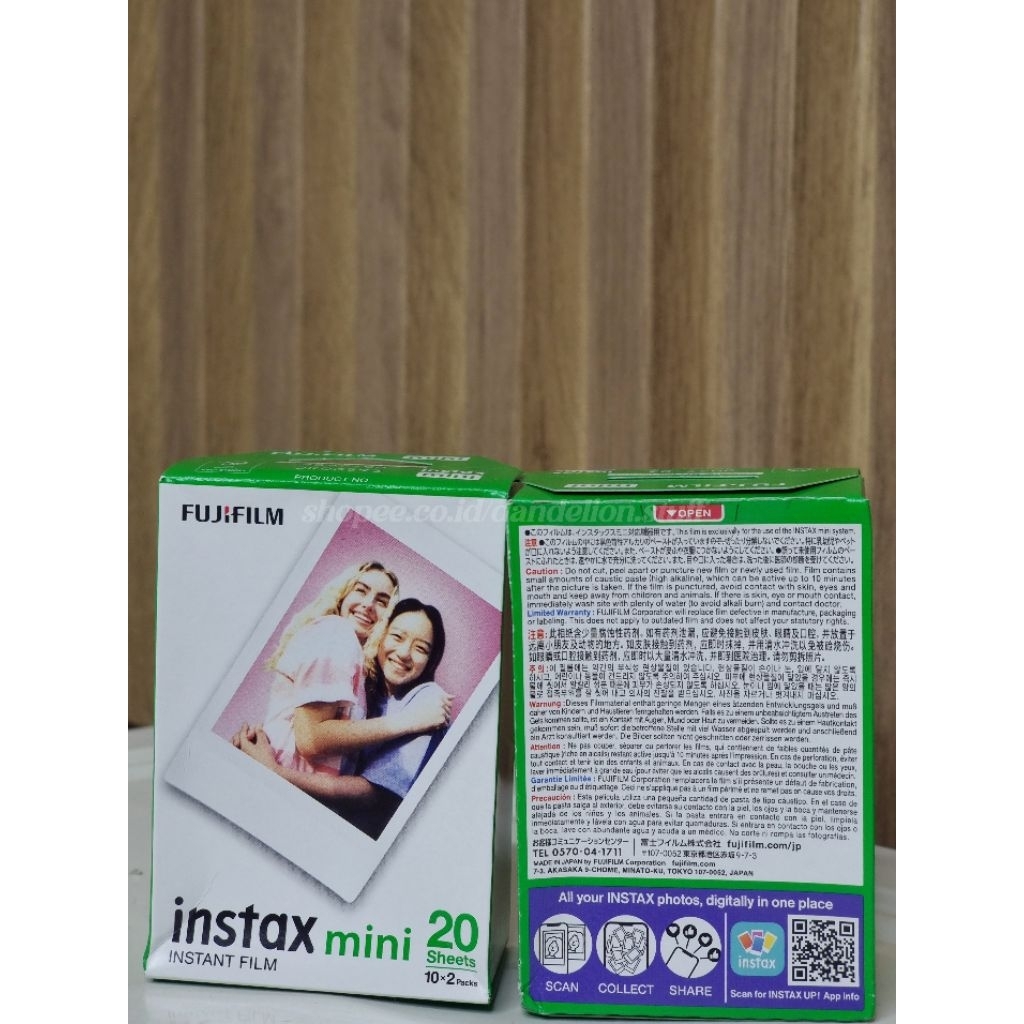 Jual [NEW READY SEALED BOX] FUJIFILM Instax Mini Twinpack Film ...
