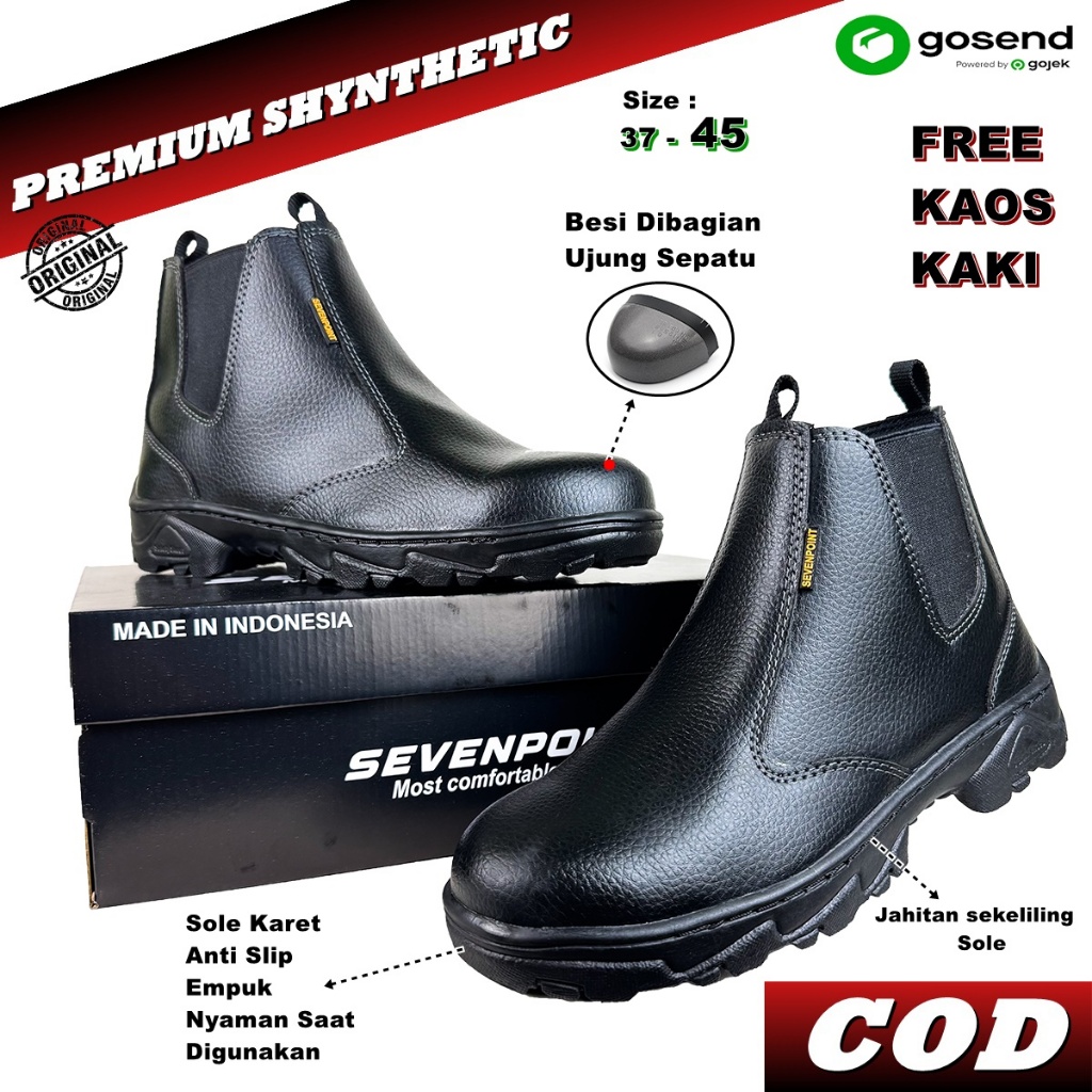 Jual Sepatu safety pria savety shoes wanita septi proyek lapangan ...