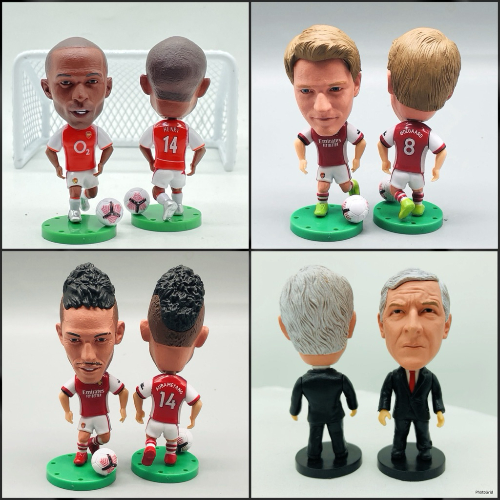 Jual Figure Miniatur Pemain Bola Klub Arsenal Thierry Henry Aubameyang ...