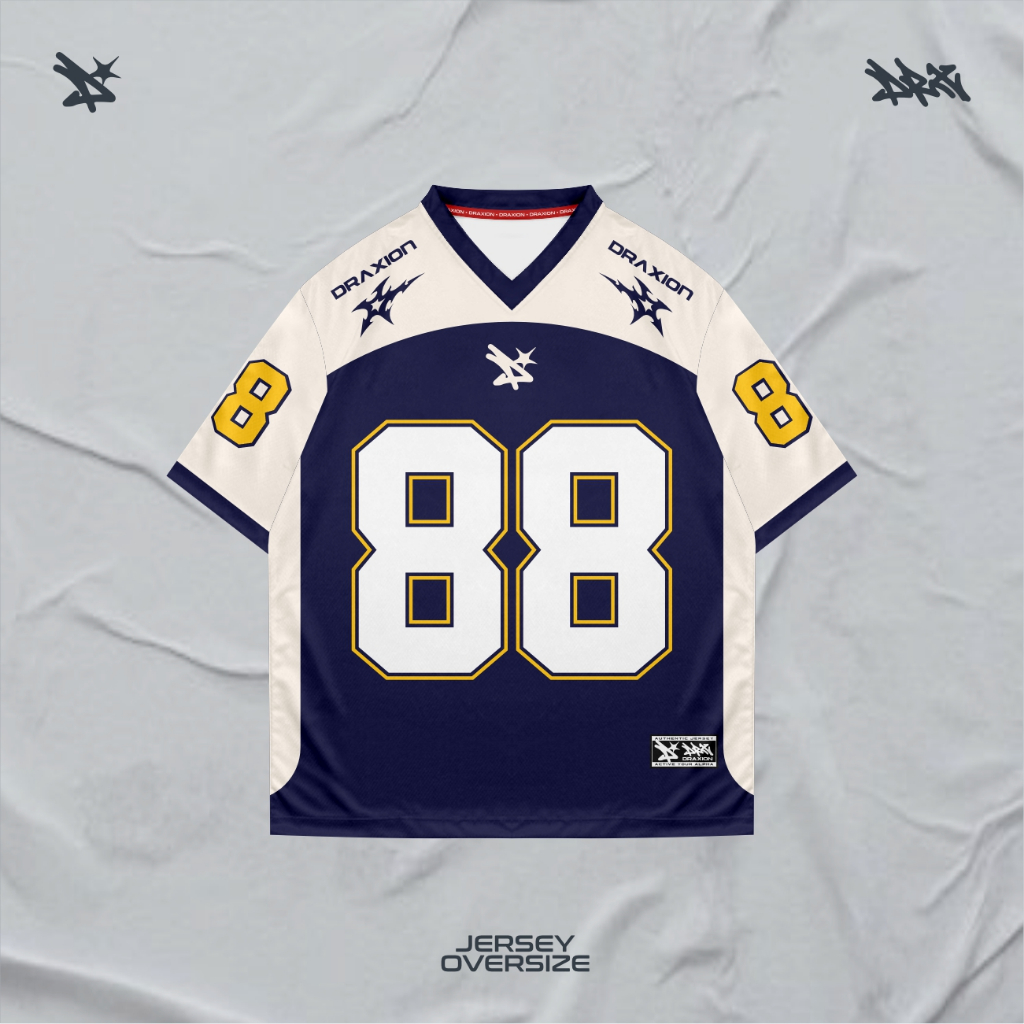 Jual Jersey Oversize Draxion Number 88 | Shopee Indonesia