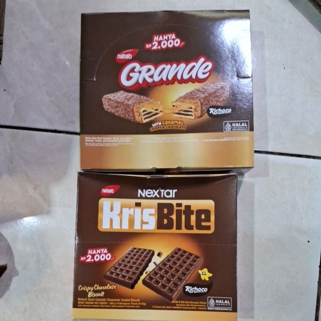 Jual KRISBITE AESPA | GRANDE AESPA CRISPY CHOCOLATE BISCUIT ISI 5pcs ...