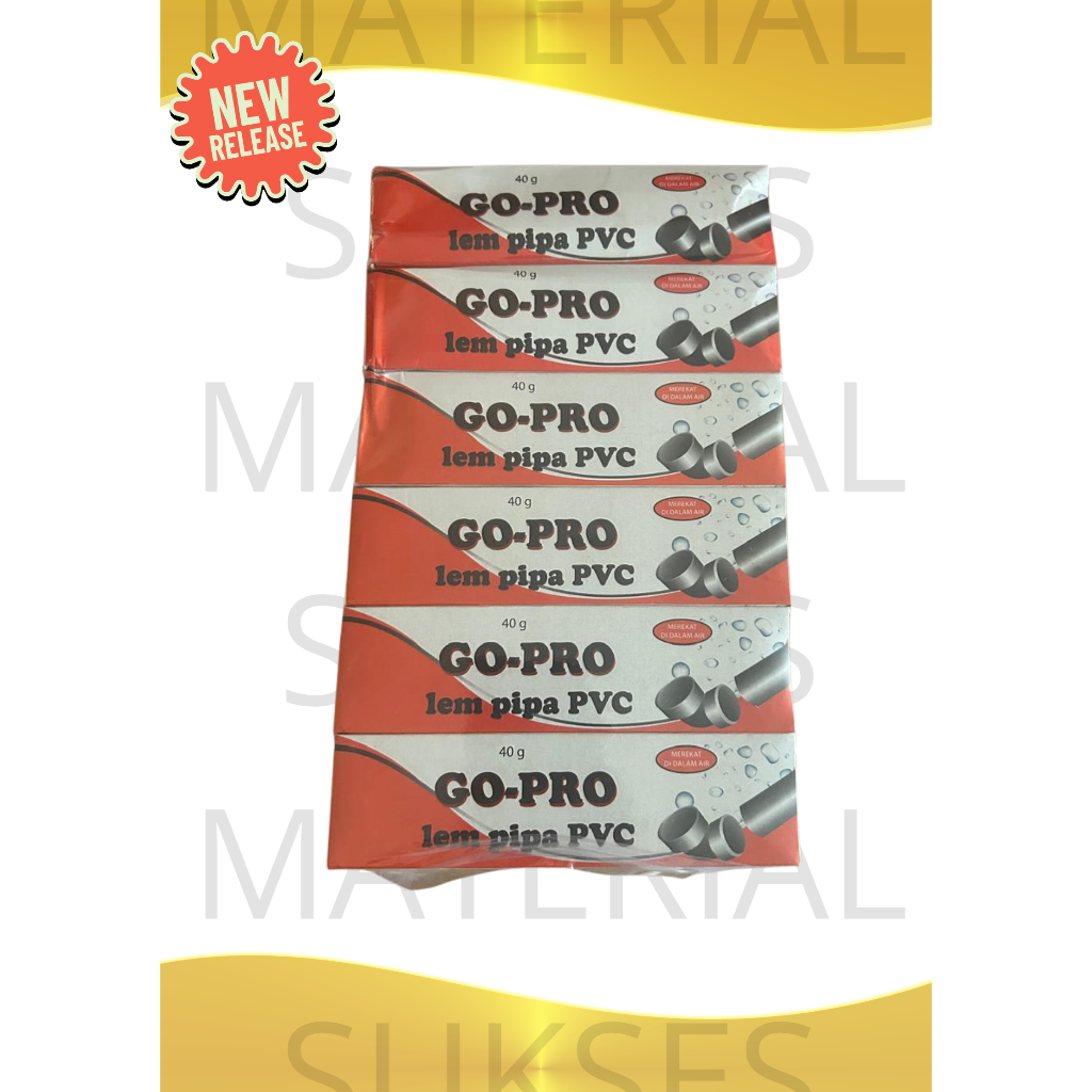 Jual LEM PIPA PVC 40 GRAM TUBE LEM PARALON MURAH | Shopee Indonesia