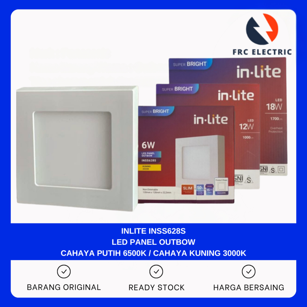 Jual INLITE INSS628S 6 watt - INLITE INSS628S 12 watt - INLITE INSS628S ...