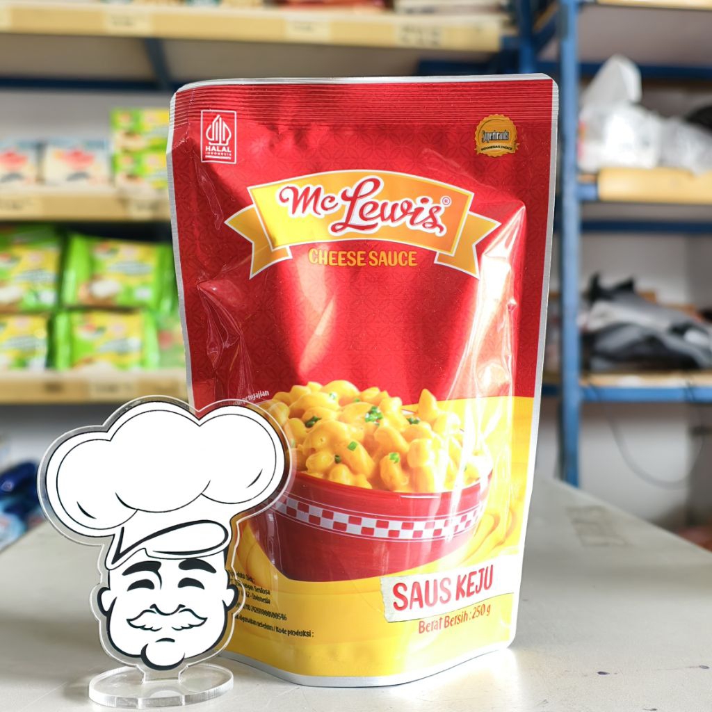 Jual Mc Lewis Cheese Sauce / Mc Lewis Saus Keju 250Gr | Shopee Indonesia
