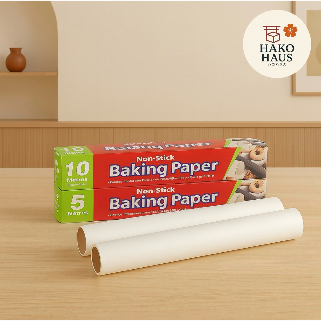Jual HAKOHAUS Baking Paper 20 Meter Kertas Roti Anti Lengket Parchment ...