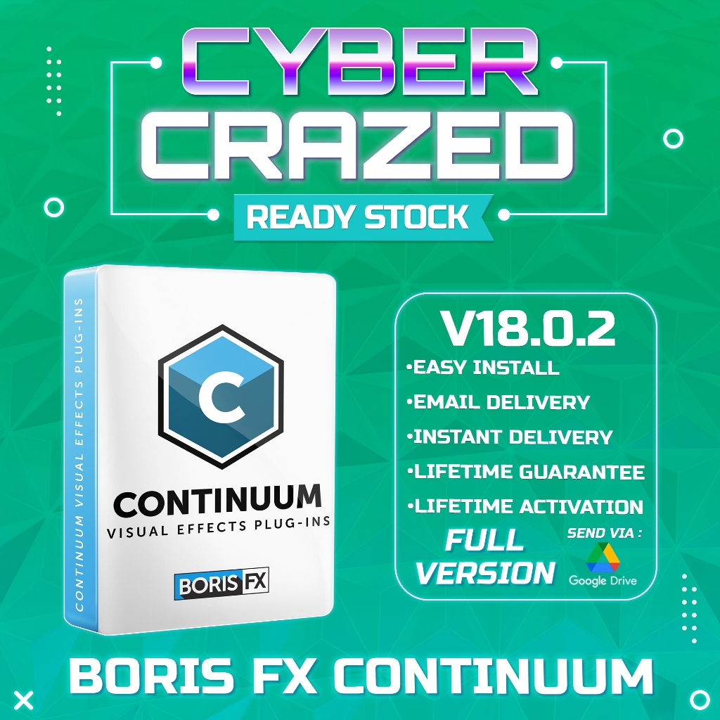 Jual (Win/Mac) Boris FX Continuum 2025 v18.0.2 Full Version (Versi Terbaru) | Shopee Indonesia