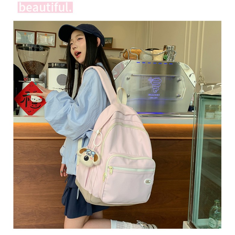 Jual Lembaran-lembaran tipis berisi tas sekolah wanita yang ringan dan ...