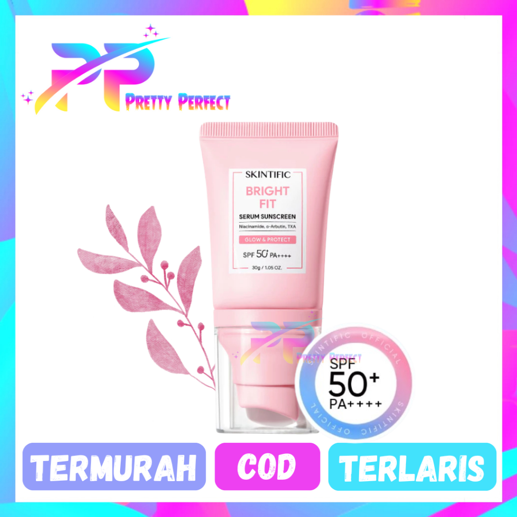 Jual Skintific Bright Fit Serum Sunscreen SPF50+ PA++++ | Shopee Indonesia