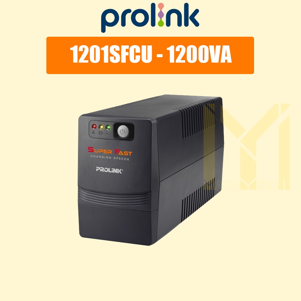 Jual UPS Prolink 1201SFCU 1200VA Super Fast Charging Speeds /Prolink ...