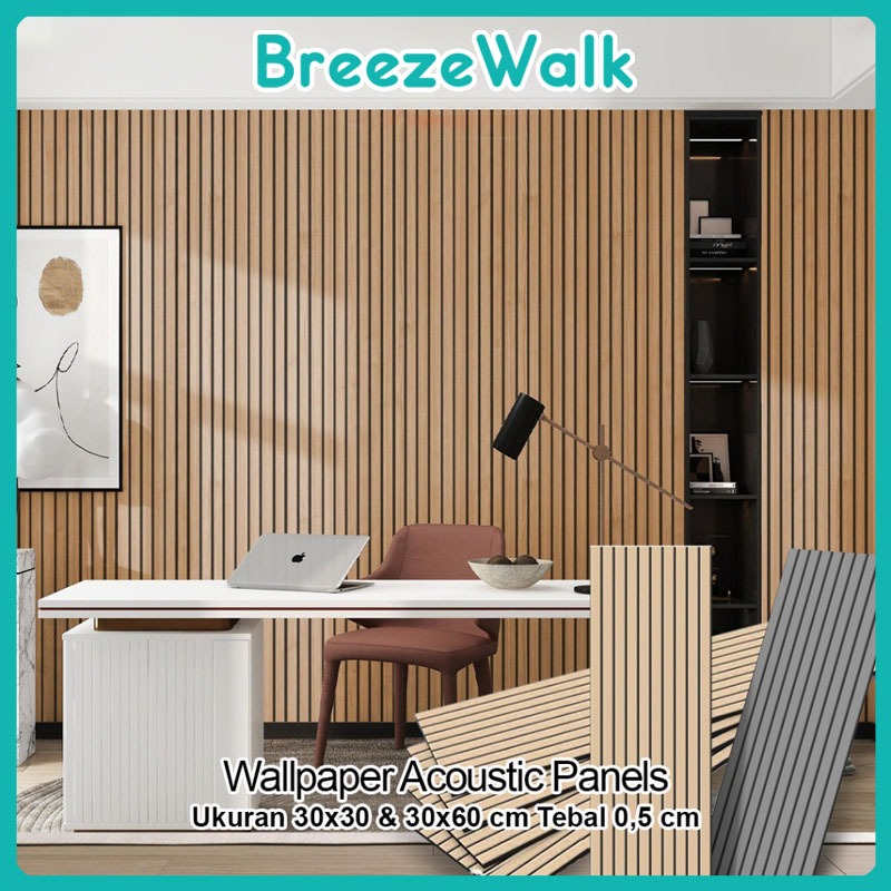 Jual BreezeWalk - Wallpaper Dinding Peredam suara Acoustic panel Wall ...