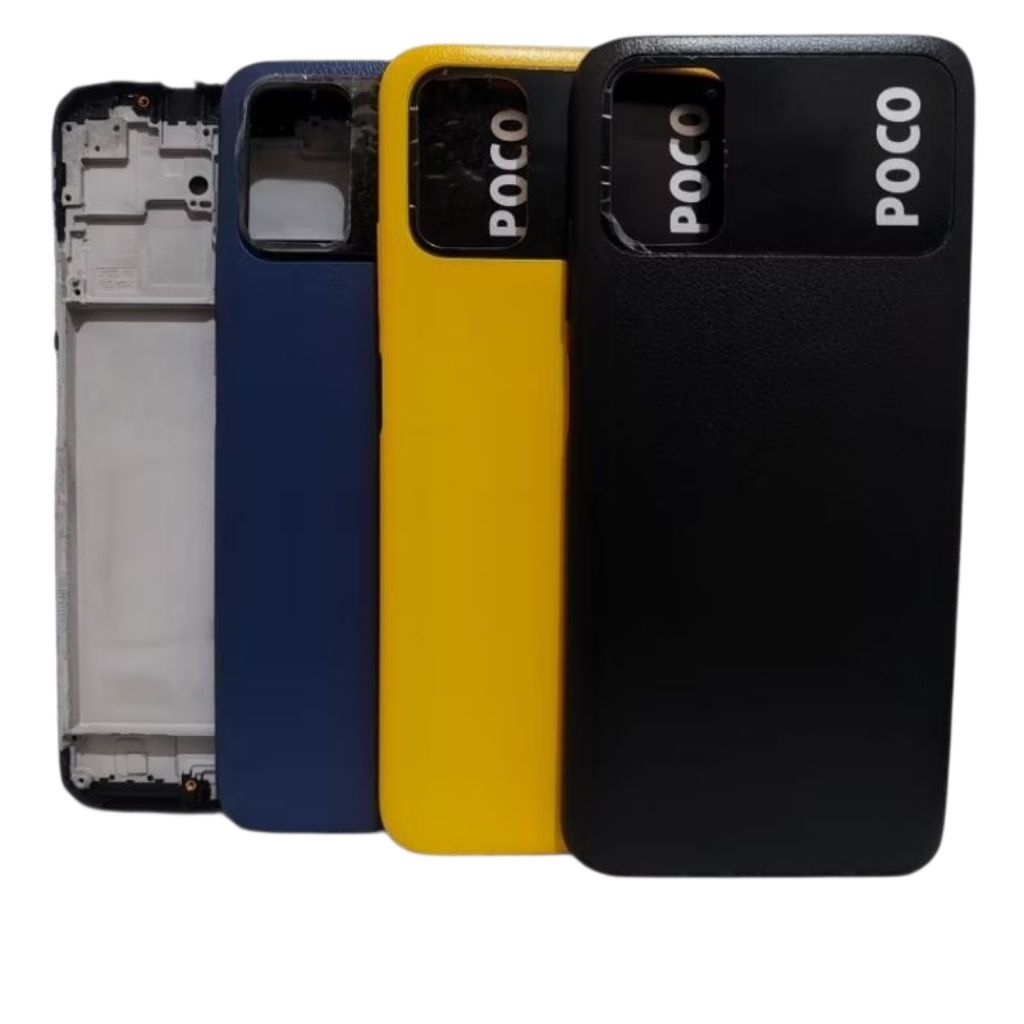 Jual Housing Kesing Casing Full Set POCO M3 BackDoor Tutup Belakang ...