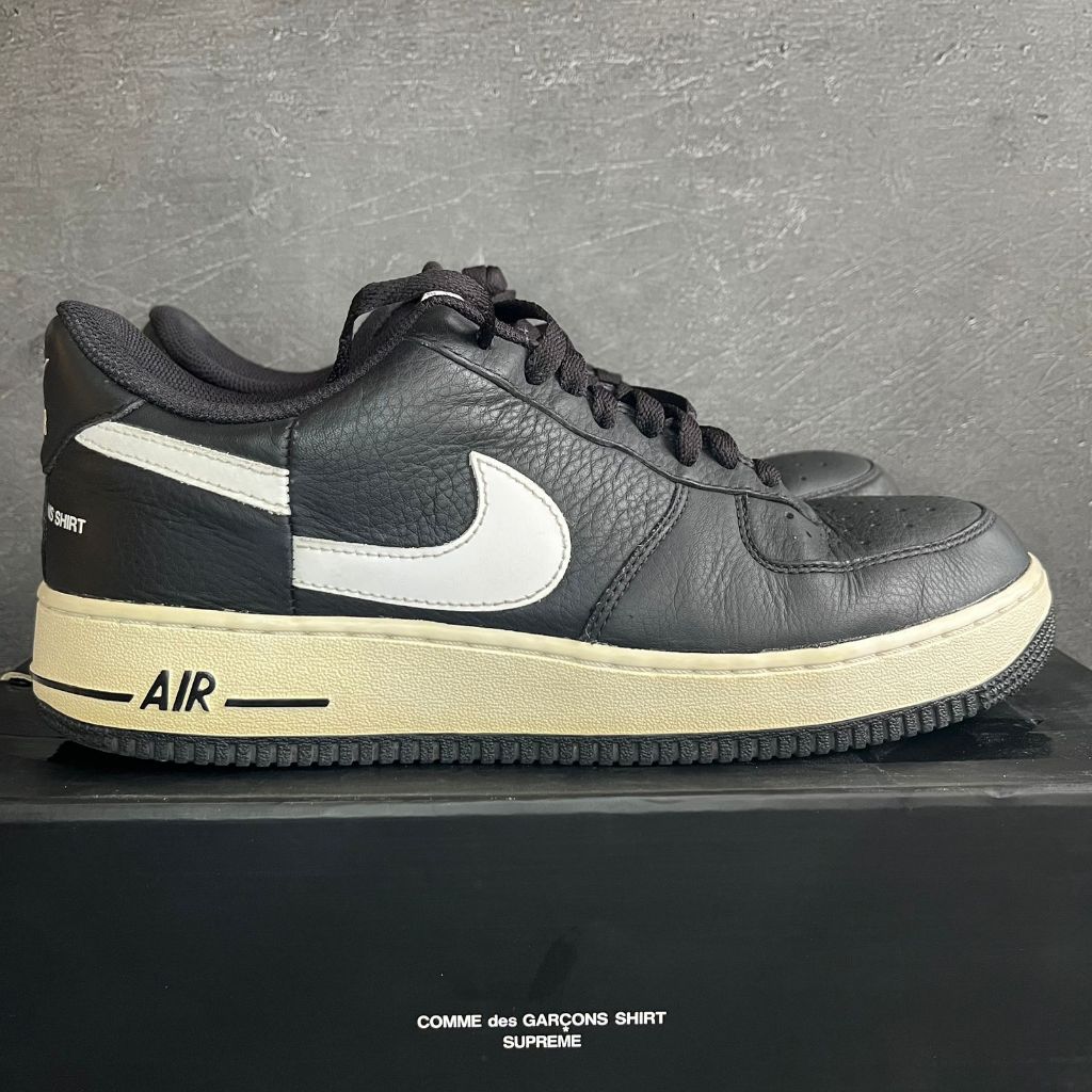 Jual AF 1 L0W X CDG X SUPREME BLACK | Shopee Indonesia