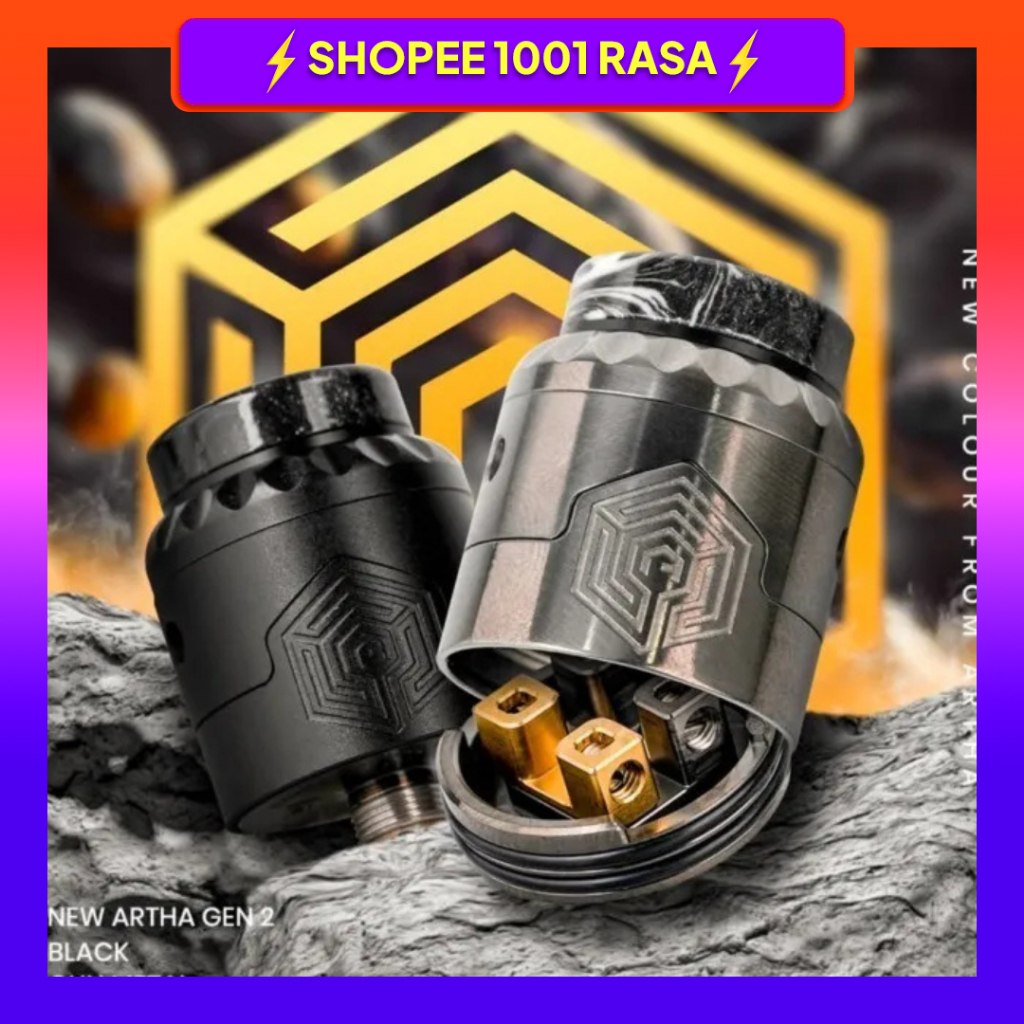 Jual Artha Gen 2 Rda 24Mm 100% Authentic by Advken x trml | Shopee Indonesia