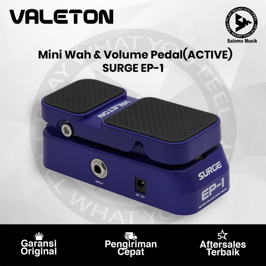 Jual Mini Wah Volume Pedal Active Surge EP1 Valeton Original | Shopee ...