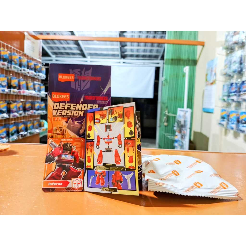 Jual Blokees Transformers Galaxy Defender Version 2 - Inferno (OFC ...