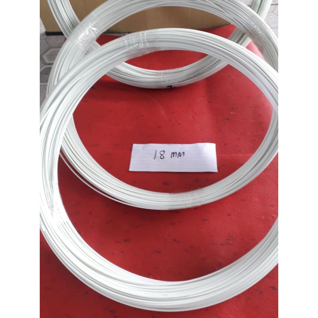 Jual Jeruji fiber putih susu ukuran 1,8mm panjang 10mtr dan 5mtr ...