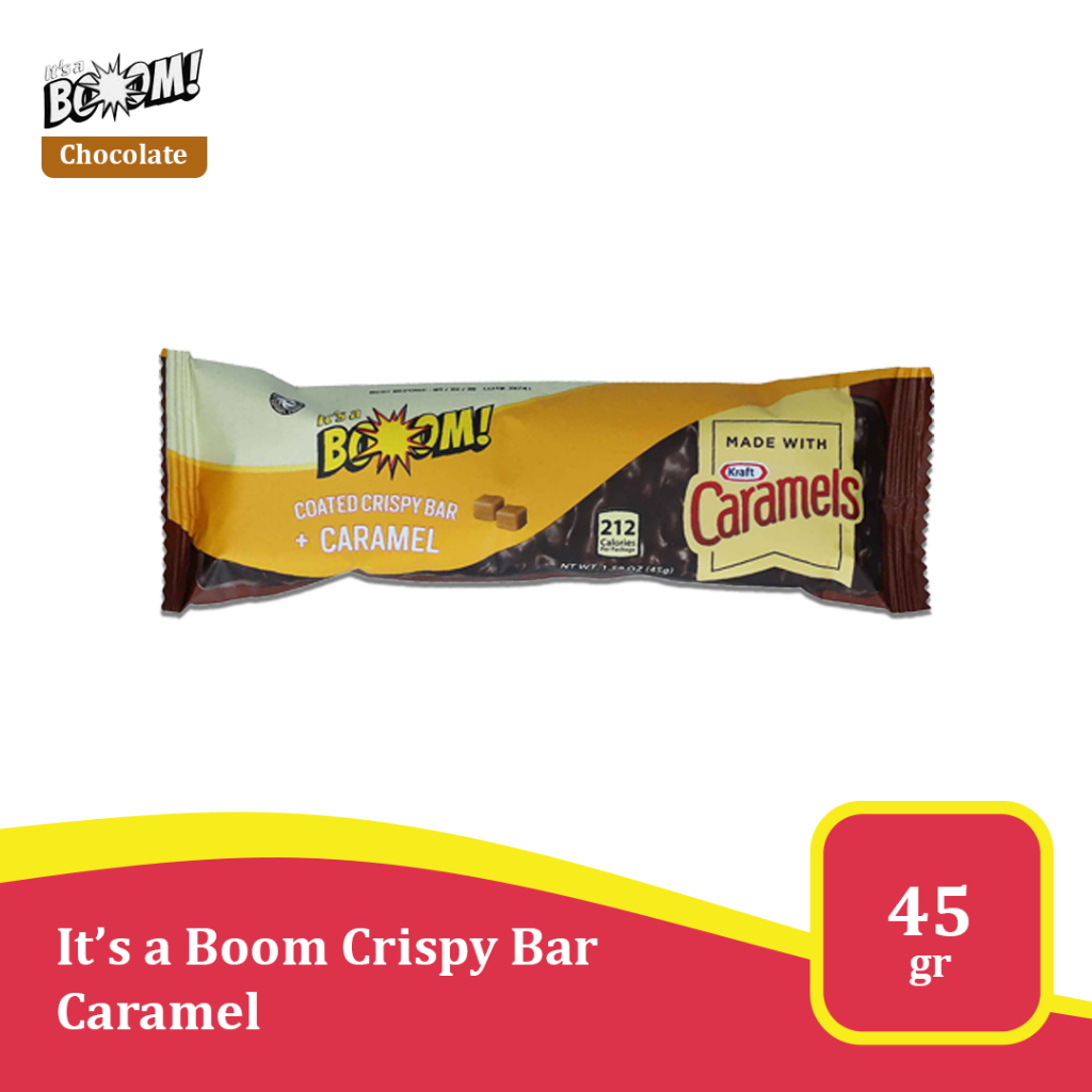 Jual It's a Boom Crispy Chocolate Bar - Chocolate Import USA | Shopee ...