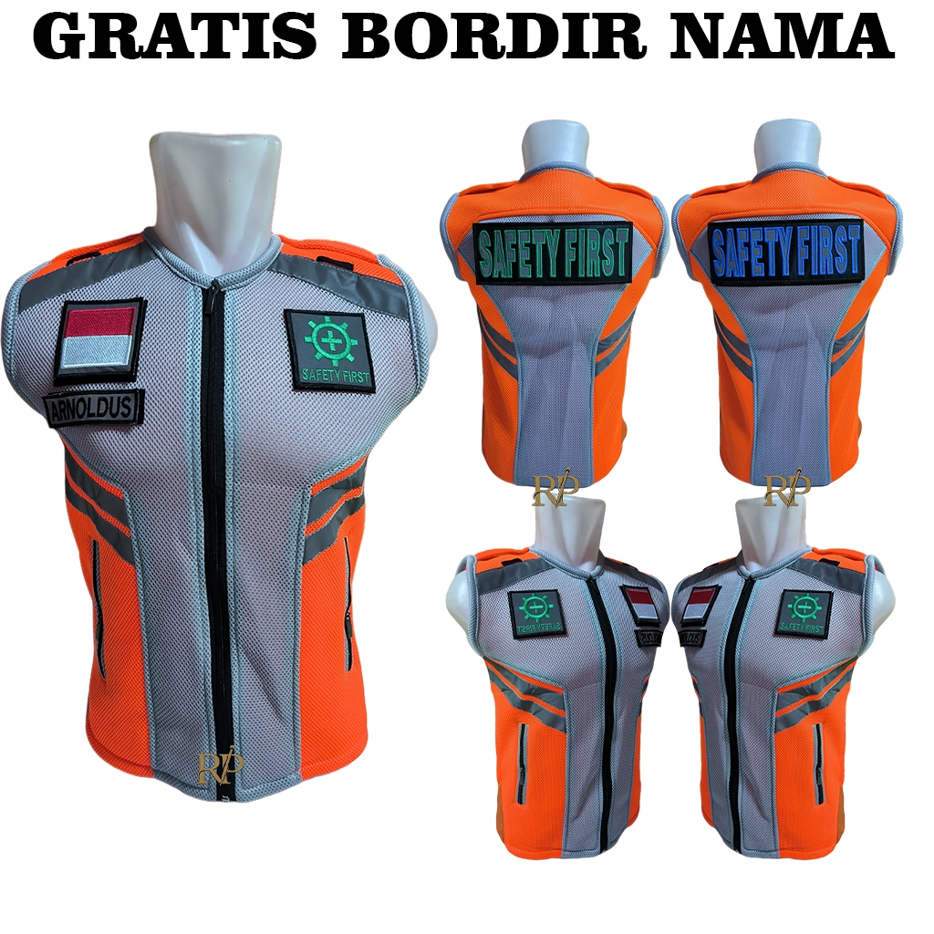 Jual Rompi Proyek Pekerja Umum Bahan Doublemesh Tebal High Quality ...