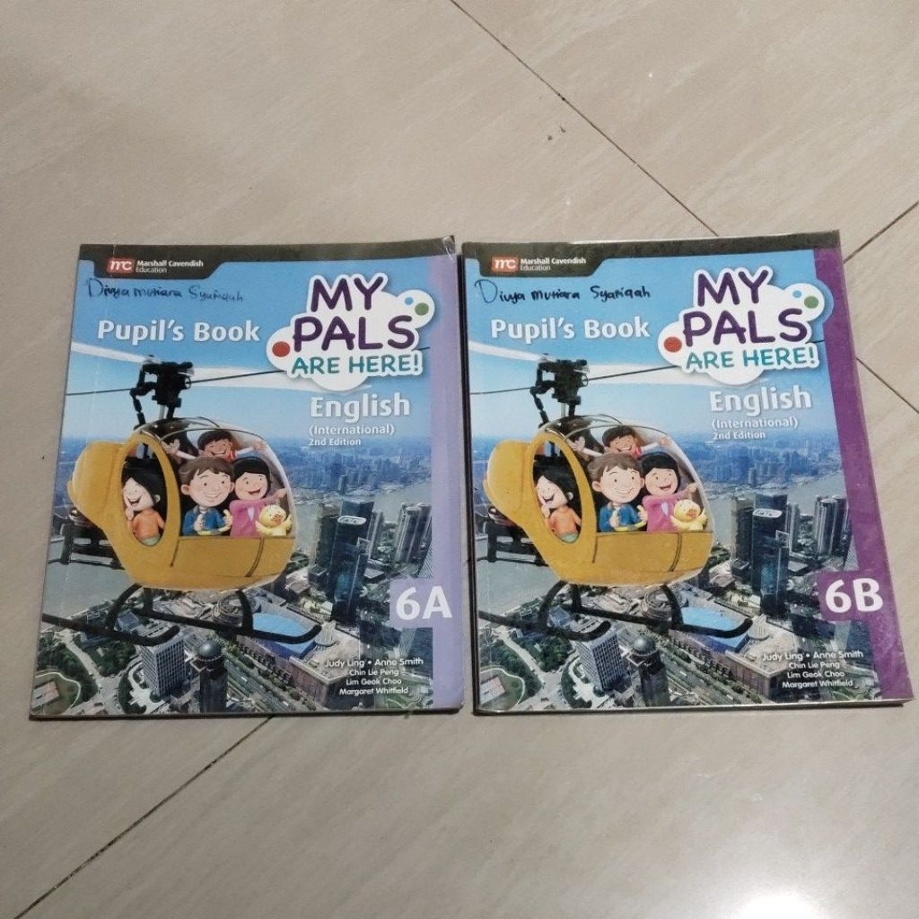 Jual 2 BUKU ORI BUKU MY PALS ARE HERE ENGLISH PUPILS BOOK 6A & 6B ...